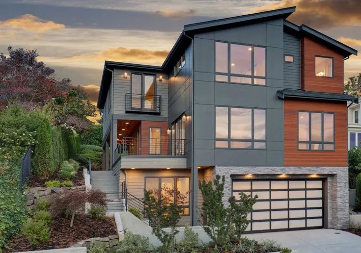 Необычные крыши частных домов - 100 оригинальных вариантов на ...