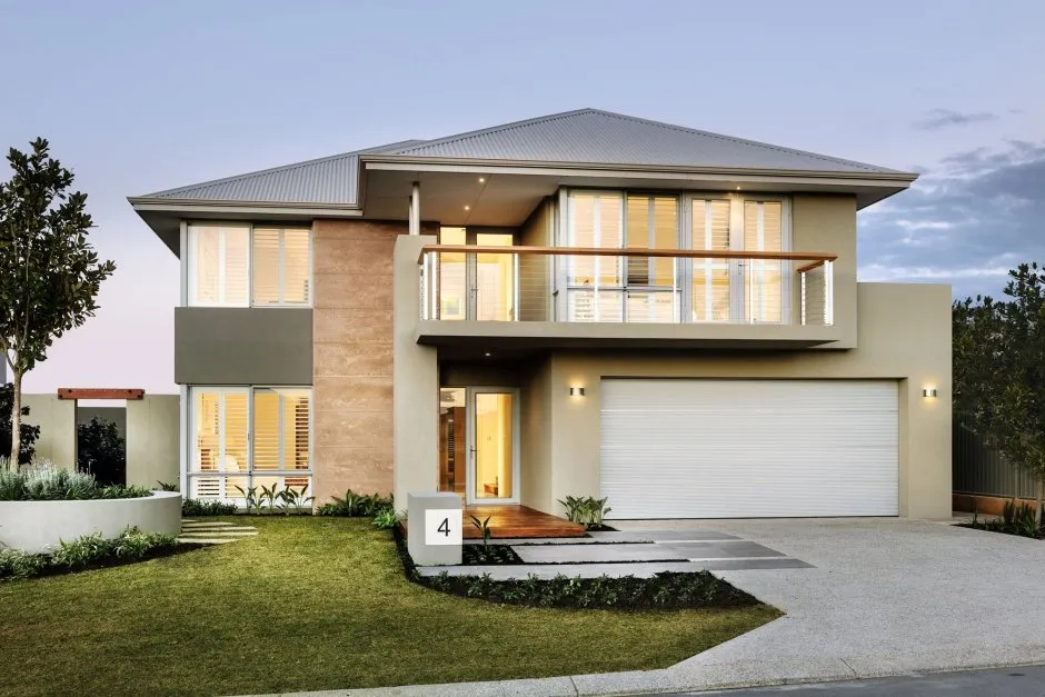 Современные двухэтажные дома: галерея с 81 фотографией - D-Hause